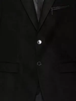 Karl Lagerfeld Crest Button-fastening Blazer