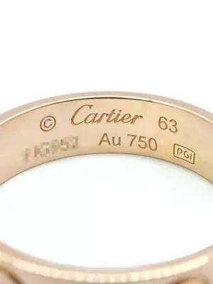 Cartier 18k Rose Gold Love Ring