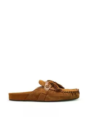 Isabel Marant Étoile Malvin Tassel-detail Mules - Brown