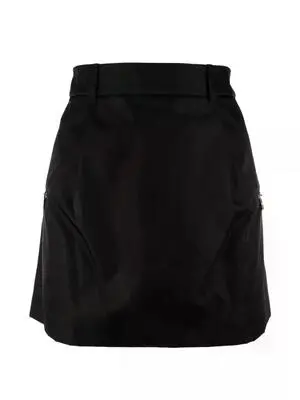 Prada Zip-pocket Skirt - Black
