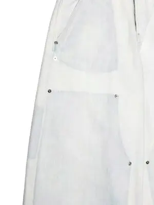 HAIKURE Patchwork Rivet-embellished Jeans