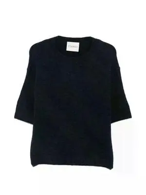 Closed Short-sleeve Crew-neck Sweater