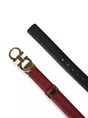 FERRAGAMO Gancini-buckle Reversible Belt