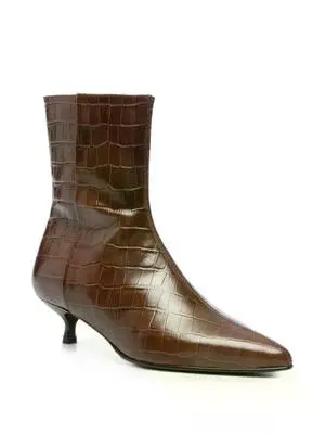 AUGUSTA Paula Croc-effect Boots