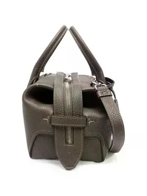 TOD'S Logo-patch Pebbled Tote Bag