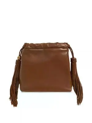 Etro Small Kalispera Tassel-detail Bucket Bag - Brown