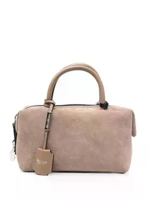 Max Mara Suede Leather Mini Bag - Neutrals