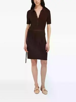 FERRAGAMO Knitted Polo Dress