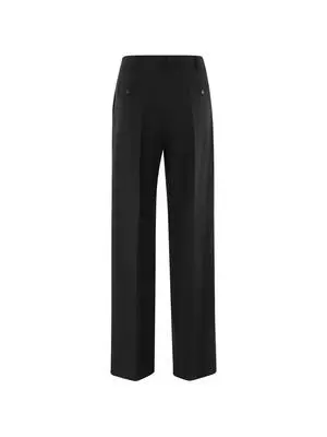 Erika Cavallini High-waisted Pressed-crease Trousers