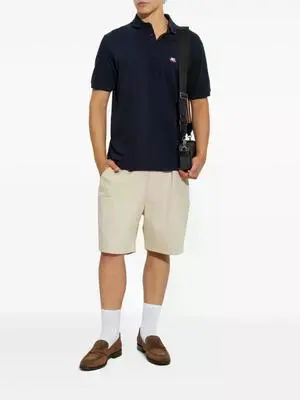 Etro Logo-embroidered Polo Shirt - Blue