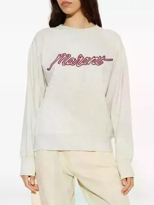 MARANT ETOILE Rise Logo-embroidered Sweatshirt