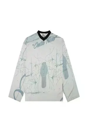 JUNGLES JUNGLES Outta Time Mesh Jersey T-shirt