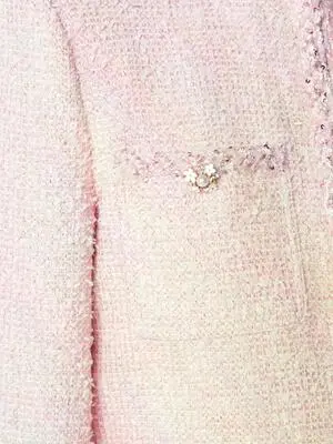 SELF-PORTRAIT Sequin-embellished Bouclé Jacket