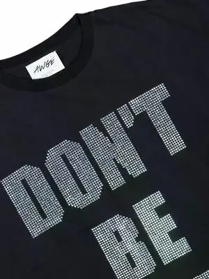 AWGE Rhinestone-embellished Logo-print T-shirt