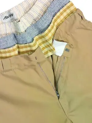 AWGE Stacked-waistband Bermuda Shorts
