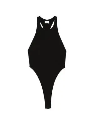 Andamane Fonda Racerback Bodysuit - Grey