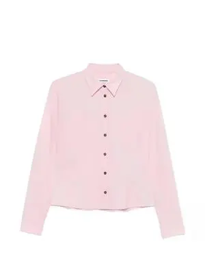 JIL SANDER Long-sleeve Button-up Shirt - Pink
