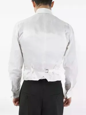 Corneliani Micro-pattern Jacquard Waistcoat