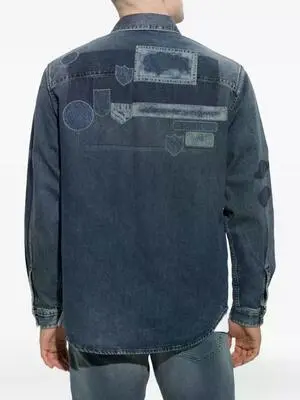 DIESEL® Patch-detail Denim Shirt