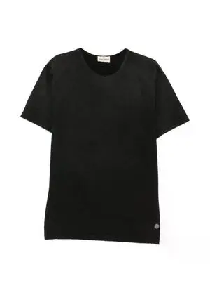 ANTIK DENIM Faded-effect Logo-plaque T-shirt
