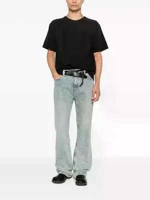 ANTIK DENIM Faded-effect Logo-plaque T-shirt
