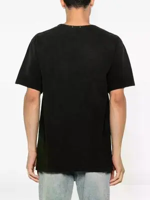 ANTIK DENIM Faded-effect Logo-plaque T-shirt