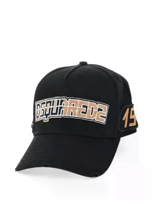 Dsquared2 Logo-patch Baseball Cap - Black