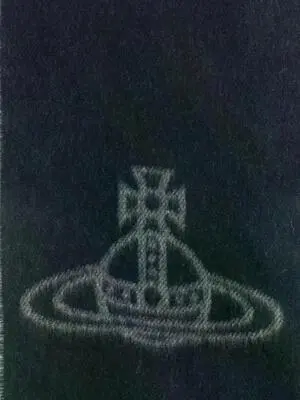 VIVIENNE WESTWOOD Orb-motif Fringed Scarf