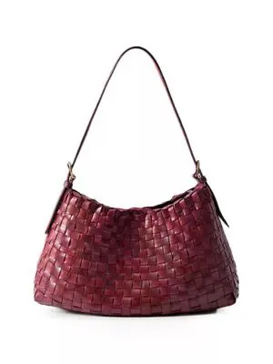 Dragon Diffusion Hobo Salvage Woven Leather Tote Bag