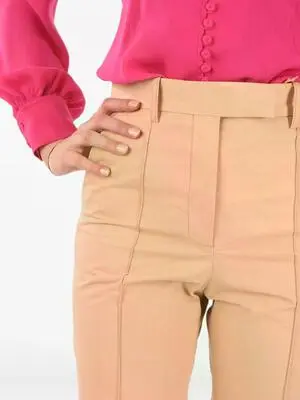 SUPER BLOND Pleated Straight-leg Trousers