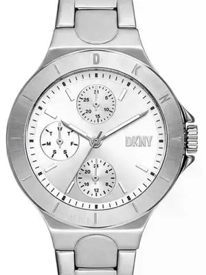 Dkny Chambers Logo-engraved 31mm Watch