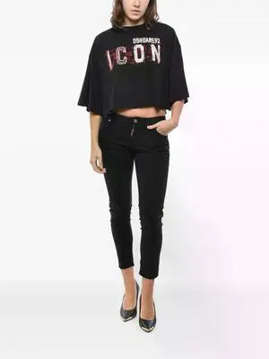 Dsquared2 Icon Cropped T-shirt