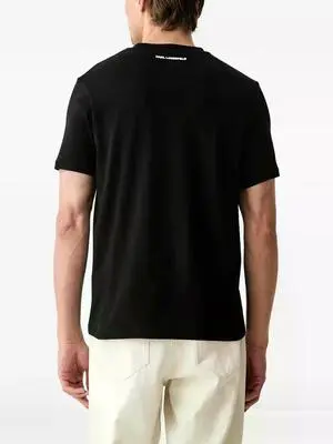 Karl Lagerfeld Logo-print Crew-neck T-shirt