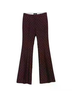 Etro Floral-print Jacquard-woven Trousers
