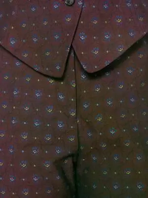 Etro Floral-print Jacquard-woven Trousers