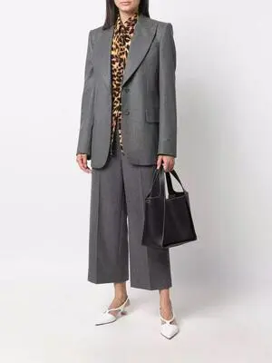 Stella McCartney Cropped Flannel Trousers