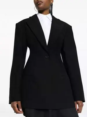 Stella McCartney Fitted-waist Single-breasted Blazer