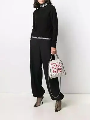 Stella McCartney Logo-waistband Balloon Trousers