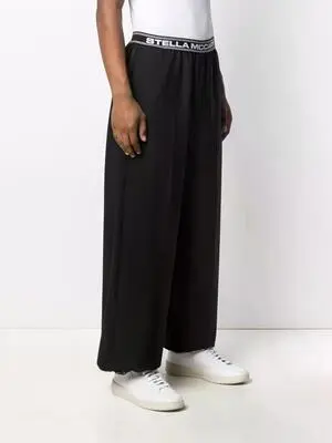 Stella McCartney Logo-waistband Balloon Trousers