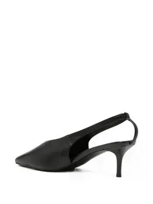 SERGIO MORETTI FIRENZE Pointed-toe Slingback Pumps