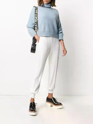 Stella McCartney Elasticated-waist Tapered Trousers
