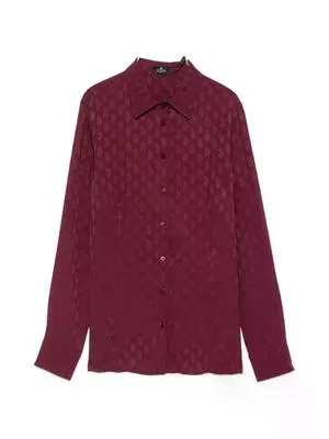 Etro Paisley-print Shirt - Red