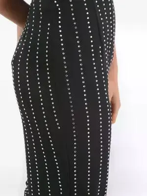 Philipp Plein Crystal-embellished Palazzo Pants