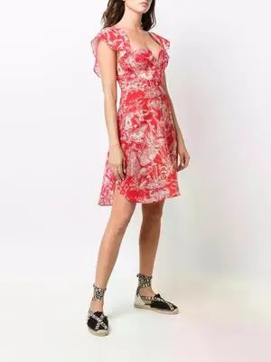 Stella McCartney Mushroom Print Short Dress
