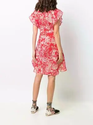 Stella McCartney Mushroom Print Short Dress