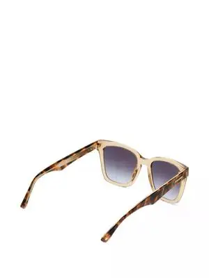Dsquared2 Animal-print Square-frame Sunglasses