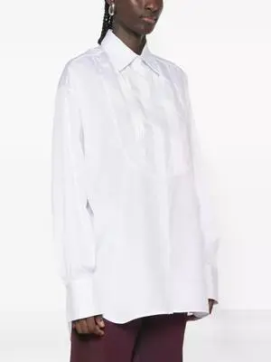 Ermanno Scervino Pintuck-detail Oversized Shirt