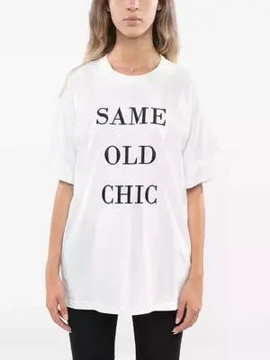 Moschino Logo-lettering T-shirt - White
