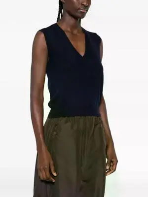 A.p.c. V-neck Knitted Vest