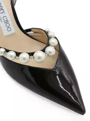 JIMMY CHOO Aurelie Pearl-embellished Pumps